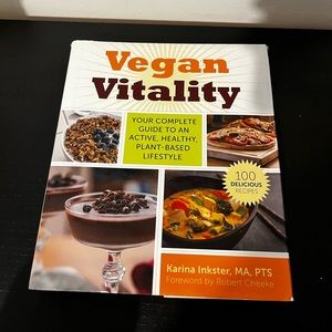 Kitchen | Vegan Vitality Cook Book Recipes Health Karina Inkster | Poshmark